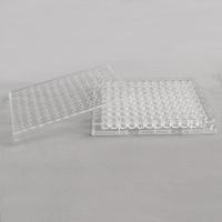 China Clear Bottom 96 Well Cell Culture Plate For Cell Culture Media Volume for sale