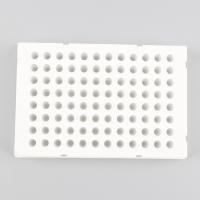 China Low Liguid Loss Wall Technology 0.1 Ml Full Skirted Full Skirted 96 Well Plate White Color for sale