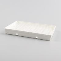 China 100 Ul Full Skirted White PCR Plates With Transparent Tubes Disposable Plastic Plates for sale
