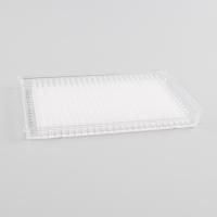 China Full Skirt Polypropylene Clear 40ul 384 Well PCR Plates Disposable Plastic Plates for sale