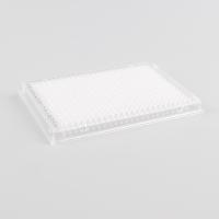 China Full Skirt Polypropylene Clear 40ul 384 Well PCR Plates Disposable Plastic Plates for sale