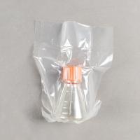 China 125ml Types Of Polycarbonate Plastic Erlenmeyer Flask Vent Cap Lab Use for sale