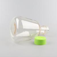 China Lab Use 2500 Ml Erlenmeyer Plastic Flask In Chemistry Sealed Cap Vent Cap for sale