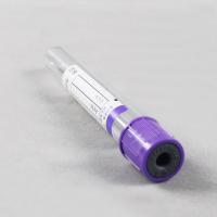 China Purple Top Medical Vacuum Blood Sample Collection Tubes 2ml 3ml 5ml 10ml for sale