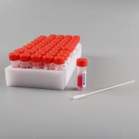 China Medical Consumables Disposable Activated Virus Sample Collection Tube 	Nasal Swab for sale