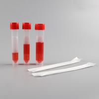 China Plastic Nylon Nasal Flocked Swab Oral Buccal Swab Sample Collection Tube for sale