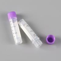 China Medical Grade Polypropylene Screw Lips 2D Cryogenic Tubes For Science Lab for sale