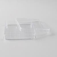 China Plastic Polystyrene Square Integrid Tissue Culture Dish Petri Dish With Grid for sale