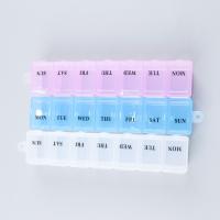 China 7 Days Weekly Pill Box Organizer PP Plastic Material Easy To Carry for sale
