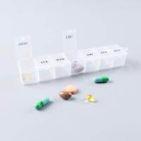 China 7 Days Weekly Pill Box Organizer PP Plastic Material Easy To Carry for sale