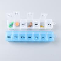 China Mini Portable Pill Box For Baby Adult Elder Daily And Travel Use for sale