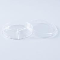 China Round Compartment Sterile Petri Dish Medical Polystyrene for sale