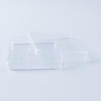 China Sterile Square Petri Dish Smooth Surface 90x15mm for sale