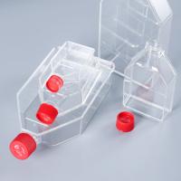 China Laboratory Sterile T15 T50 T75 T175 Cell Culture Flasks Non-Pyrogenic Vented Cap Seal Cap for sale