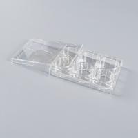 China Disposable Transparent Polystyrene 6 Well Bacterial Cell Culture Plate Flat Bottom for sale