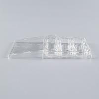 China Disposable Transparent Polystyrene 6 Well Bacterial Cell Culture Plate Flat Bottom for sale