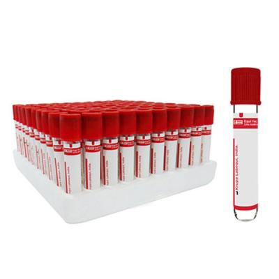 China Screw Cap Red Top Sterile Color Blood Sampling Vacuum Collection Tubes for sale
