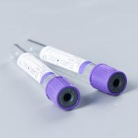 China Purple Top Medical Vacuum Blood Sample Collection Tubes 2ml 3ml 5ml 10ml for sale