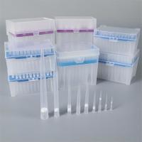 China Laboratory Low Retention Universal Pipette Tips Filtered Or Non Filtered for sale