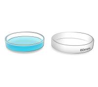 China Lab Suspension 60 X 15 Mm Petri Dish Cell Culture TC Treated Non Treated Petri Dish for sale