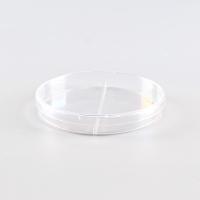 China Laboratory Plastic Petri Dish Transparent Sterile 90x15mm for sale