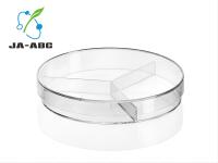 China Lab Plastic Sterile 2 3 4 Compartments Plastic Petri Dish Disposable for sale