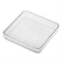 China Plastic Polystyrene Square Integrid Tissue Culture Dish Petri Dish With Grid for sale