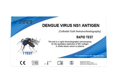China CE Virus NS1 Dengue Fever Rapid Test Kits 99.5% 15-20 Minutes for sale