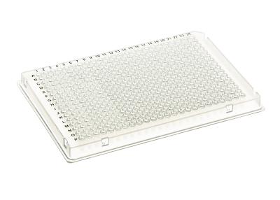China Full Skirt Polypropylene Clear 40ul 384 Well PCR Plates Disposable Plastic Plates for sale