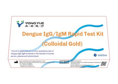 China Self Test Dengue Igg Igm Rapid Test Kits Average 99% Accuracy for sale