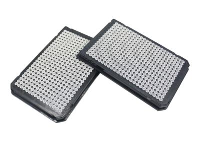 China 40ul 384 PCR Plates Black Rigid PC Frame With Clear PP Tubes 384 Well Plate for sale