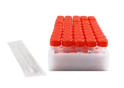 China Medical Consumables Disposable Activated Virus Sample Collection Tube 	Nasal Swab for sale