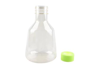 China Lab Use 2500 Ml Erlenmeyer Plastic Flask In Chemistry Sealed Cap Vent Cap for sale