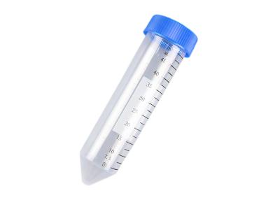 China Polypropylene Cap Screw Centrifuge 50ml Tubes With Black Scale for sale