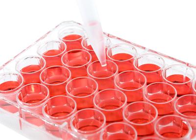 China Gamma Sterile Cell Culture Plate Lab Consumables Plastic Microplate 24 for sale