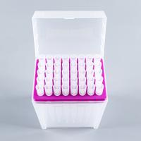 China JiAn Biotech Transparent Thermo Fisher Dnase Rnase Free Universal Filter Pipette Tips 10ml for sale
