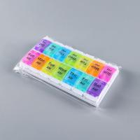 China Medicine Weekly Pill Dispenser Box For Elderly People for sale