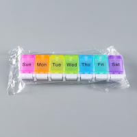 China Medicine Weekly Pill Dispenser Box For Elderly People for sale