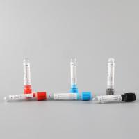 China Irradiation Sterilization Vacuum Blood Collection Tube PET / Glass Material for sale