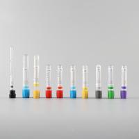 China Irradiation Sterilization Vacuum Blood Collection Tube PET / Glass Material for sale