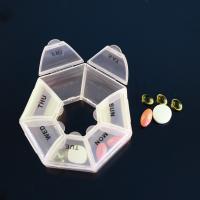 China Factory Direct Portable Pills Medication & Vitamins Holder Pill Box Organizer for sale