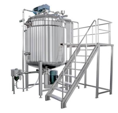 China Cosmetic Vacuum Homogenizer Cream Mixer Emulsifier Mixer Machine For Face Cream Lotion for sale