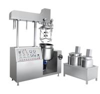 China CIP System Vacuum Homogenizing Emulsifier Offering Vacuum Degree ≥0.098 MPa and Design Capacity 10L Perfect for Cream Lotion Manufacturing for sale