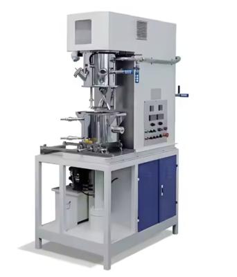 China Chemical Paint Industrial Vacuum Planetary Mixer Electric Spiral Powder Emulsifying Mixer for sale