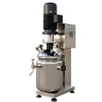 China PLC Or Manual Control Vacuum Homogenizing Emulsifier Featuring Electric Heating And Overload Protection For Emulsification for sale