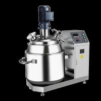 China Vacuum Degree 0.09MPa Vacuum Homogenizing Emulsifier Featuring Electric Heating and CIP System Compatible for Emulsification for sale