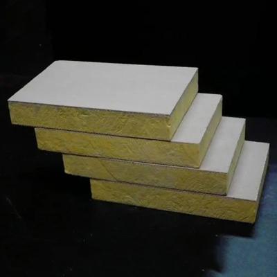 China Custom Rockwool Acoustic Panels 40kg/M3-180kg/M3 For Noise Reduction for sale