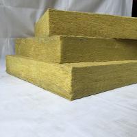 China 80 Kg/M3 Stone Wool Rockwool Insulation Material Fireproof Board for sale
