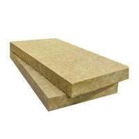 China 50kg/M3 100 Kg/M3 Rockwool Sound Insulation Panels Rectangular for sale