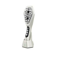 China Hair Styler Ceramic Hot Combs Curler Hair Straightener Hot Air Brush Comb for sale